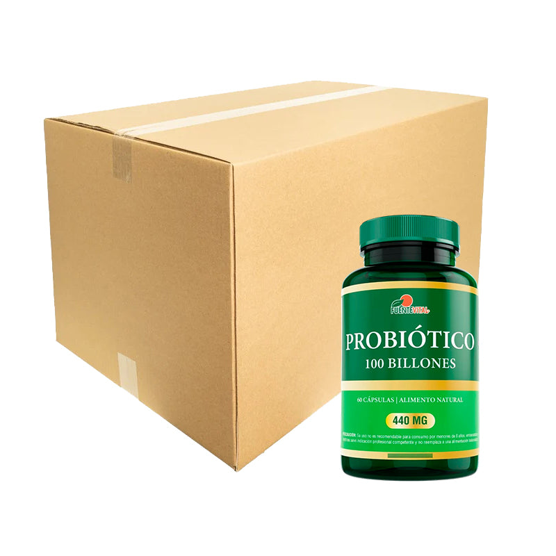 Caja x 48 Probióticos Digestivos 100 Billones 60 Cápsulas – CUATROGLACIARES